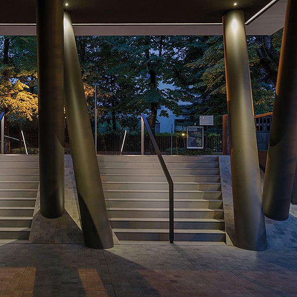 Designplan Lighting, Inc. | Bright 2.8 Adj. LED In-Grade Uplight or ...