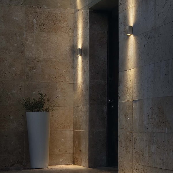 Designplan Lighting, Inc. | Brom 2.0 LED Wall Mount, 2.0″ Sq. x 4.1″ h ...