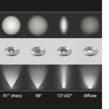 Designplan Lighting, Inc. | Bright 2.4 LED In-Grade Uplight or Recessed ...