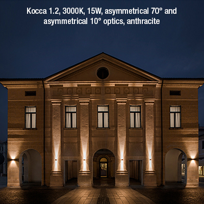 Designplan Lighting, Inc. | Kocca 1.2 LED Wall Mount, 3.9″ Sq., 7W ...