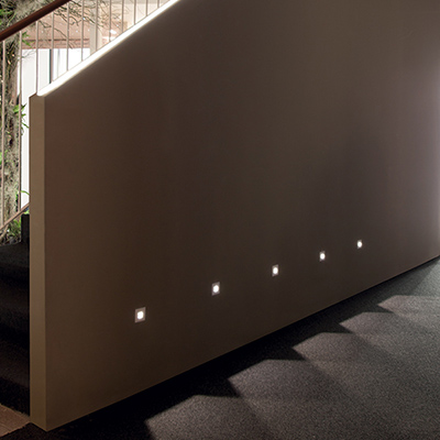 Designplan Lighting, Inc. | Step Outside 6.1 LED Steplight, 2.0″ Sq ...