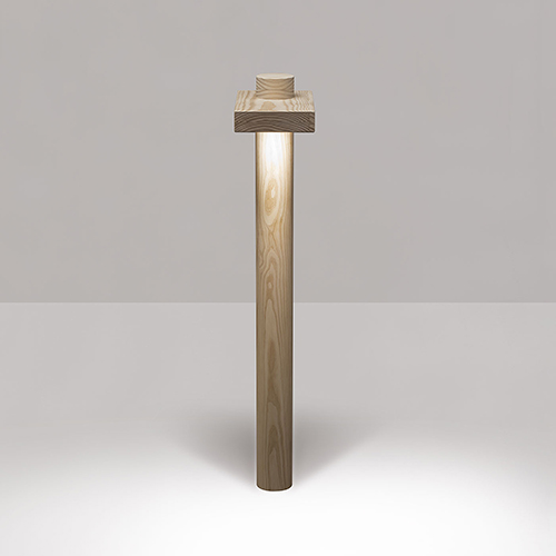 Designplan Lighting, Inc. | Calib LED Bollard, Accoya® Wood, 26.1″ / 37 ...