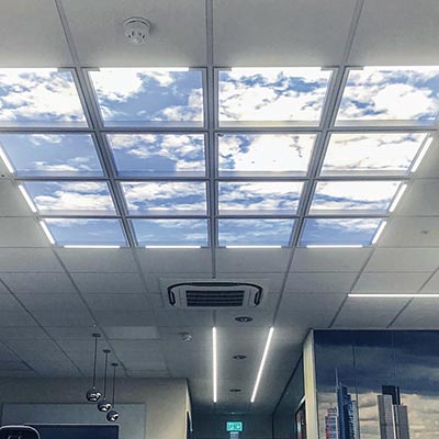 Designplan Lighting, Inc. | Flexview Recessed Lay-In LED Panel, 23.5 ...