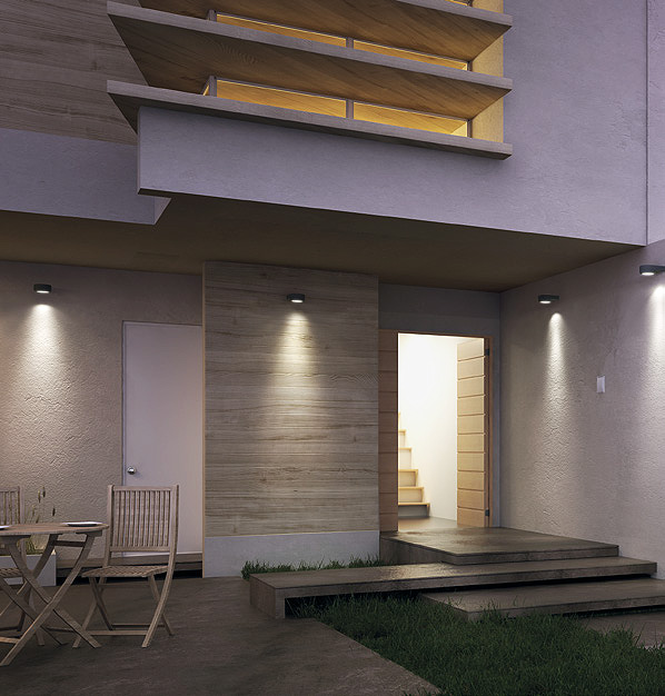 Designplan Lighting, Inc. | Beam Wall LED Surface Mount, Ø5.8″ x 7.6 ...