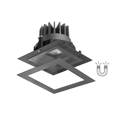 Designplan Lighting, Inc. | Altopiano 1.0 Recessed LED Downlight, Ø3.9 ...