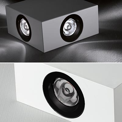 Designplan Lighting, Inc. | Quad 3 / 4 LED Surface Mount, 4.7″ Sq, 2.2W ...