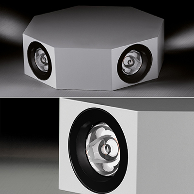 Designplan Lighting, Inc. | Octagon LED Wall or Ceiling Mount, 6.2″ x 6 ...