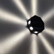 Designplan Lighting, Inc. | Octagon LED Wall or Ceiling Mount, 6.2″ x 6 ...