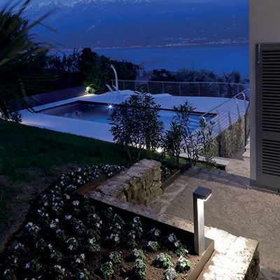 Designplan Lighting, Inc. | Brick LED Bollard, 10.4″ / 25.3″ / 37.1″ h ...