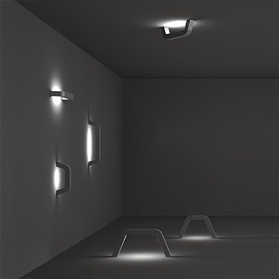 Designplan Lighting, Inc. | Handle 500 LED Surface Mount, 20.5″ x 4.8 ...