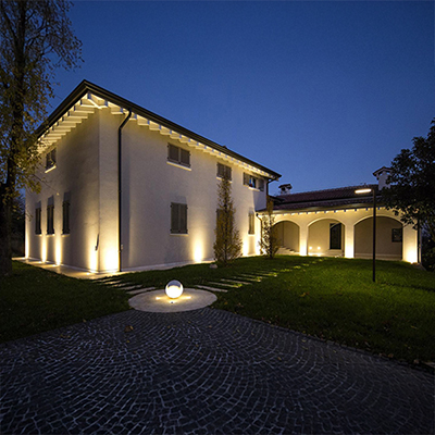 Designplan Lighting, Inc. | KOS Recessed In-Grade LED Uplight, 4.3″ x 4 ...