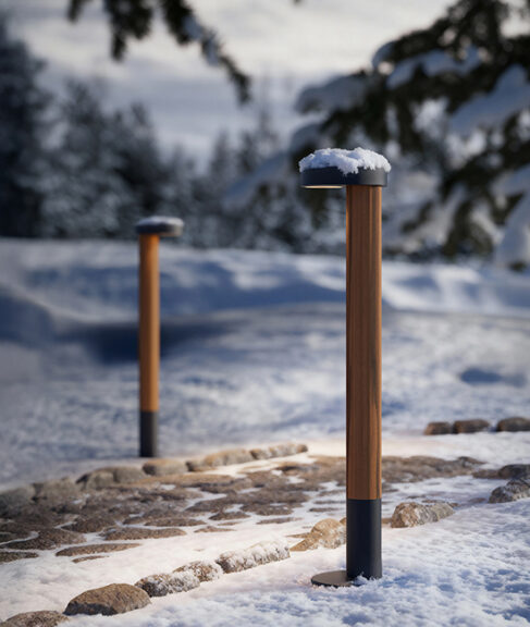 Designplan Lighting, Inc. | NEW Teak Wood Body for Intono B, Olo, Plin & Plin Round Bollards ...